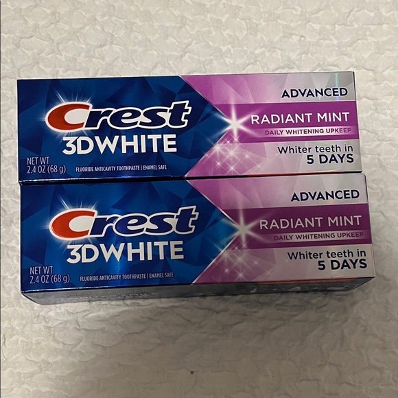Crest | Bath & Body | Nwt Crest 3d White Toothpastes Radiant Mint ...